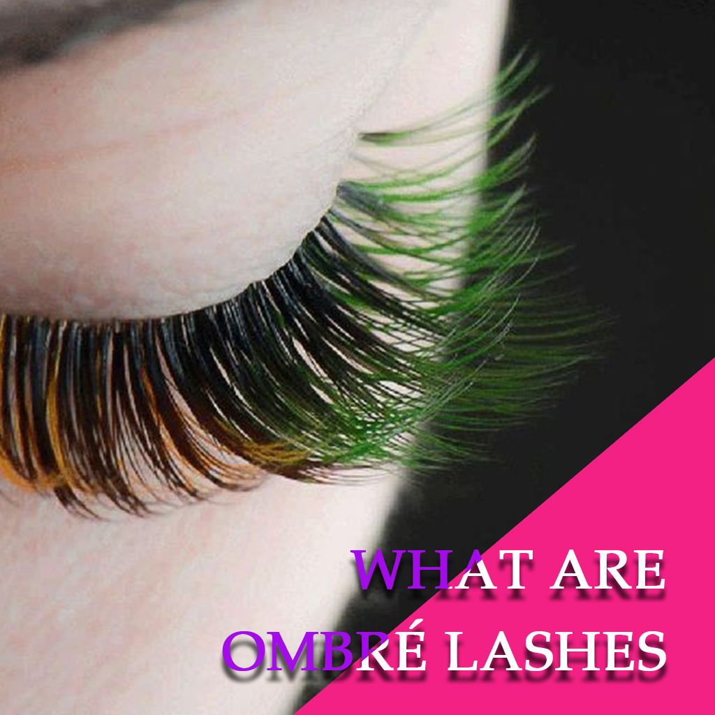 ☝️What Are Ombré Lashes?