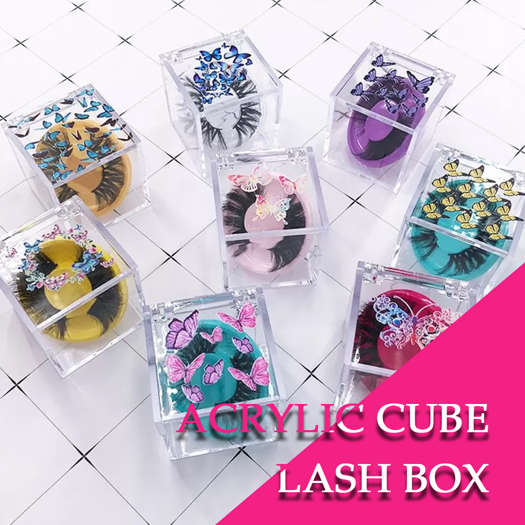 Wholesale Cube Lash Box Bulk for Eyelash Storage - Mink Lashes, Lash ...