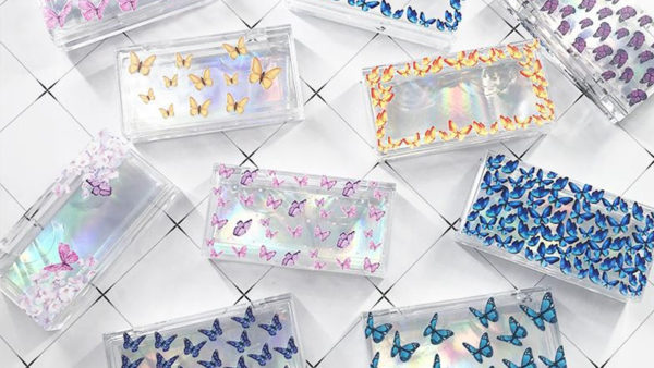 Cute Butterfly Lash Box Case for Small Lash Business
