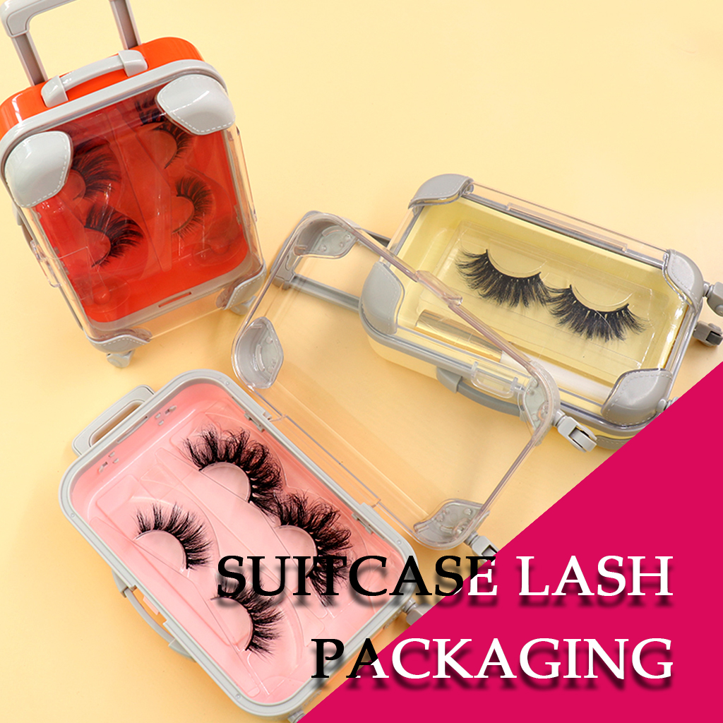 Mini Suitcase Lash Packaging for Children's Day - Mink Lashes, Lash ...