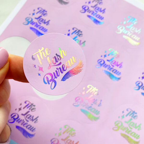 Lash Sticker Labels: Get Your Own Lash Sticker for Lash Business Now!