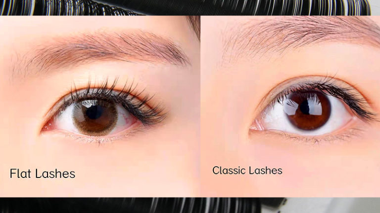 Flat Lashes vs Classic, What Are the Differences Between Flat Lashes vs ...