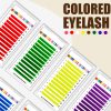 Rainbow Lashes: Popular Trendy Rainbow Color Lashes